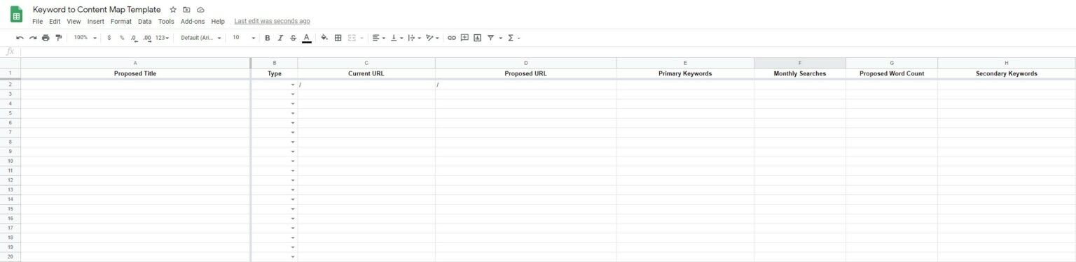 How to Do Keyword Mapping [Template Included] | Jase Rodley