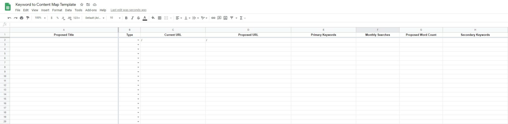 How to Do Keyword Mapping [Template Included] | Jase Rodley