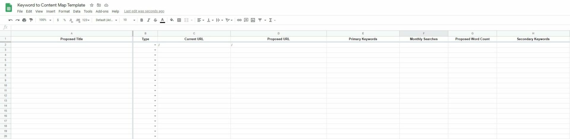 How to Do Keyword Mapping [Template Included] | Jase Rodley